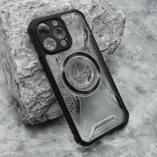 Futrola - maska LENS MAGSAFE za iPhone 14 Pro Max (6.7) crna (MS)