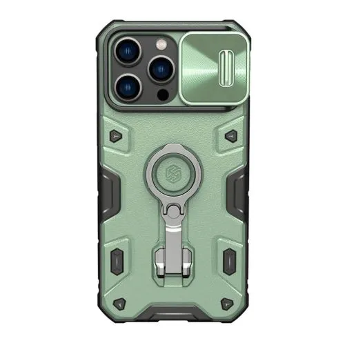 Futrola - maska Nillkin Cam Shield Armor Pro za iPhone 14 Pro Max (6.7) zelena (MS)