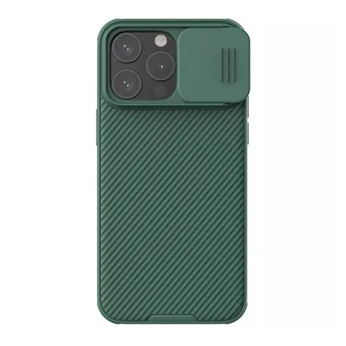 Futrola - maska Nillkin Cam Shield Pro za iPhone 15 (6.1) zelena (MS)