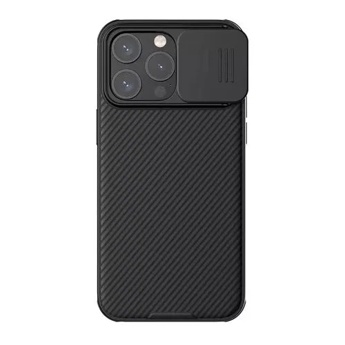 Futrola - maska Nillkin Cam Shield Pro za iPhone 15 Pro Max (6.7) crna (MS)