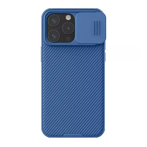 Futrola - maska Nillkin Cam Shield Pro za iPhone 15 Pro Max (6.7) plava (MS)