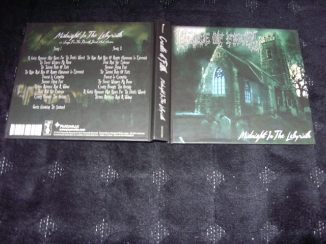 Cradle Of Filth – Midnight In The Labyrinth 2CD Digiboo