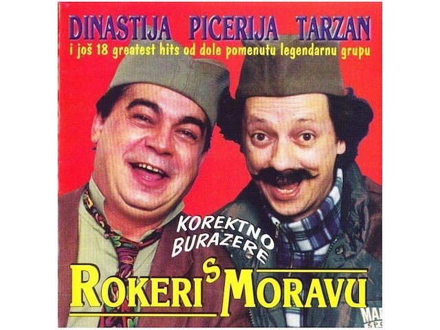 Rokeri S Moravu – Korektno Burazere CD