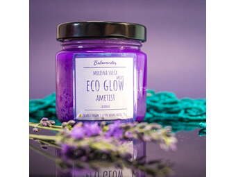 Mini Eco Glow - Ametist - mirisna sveća