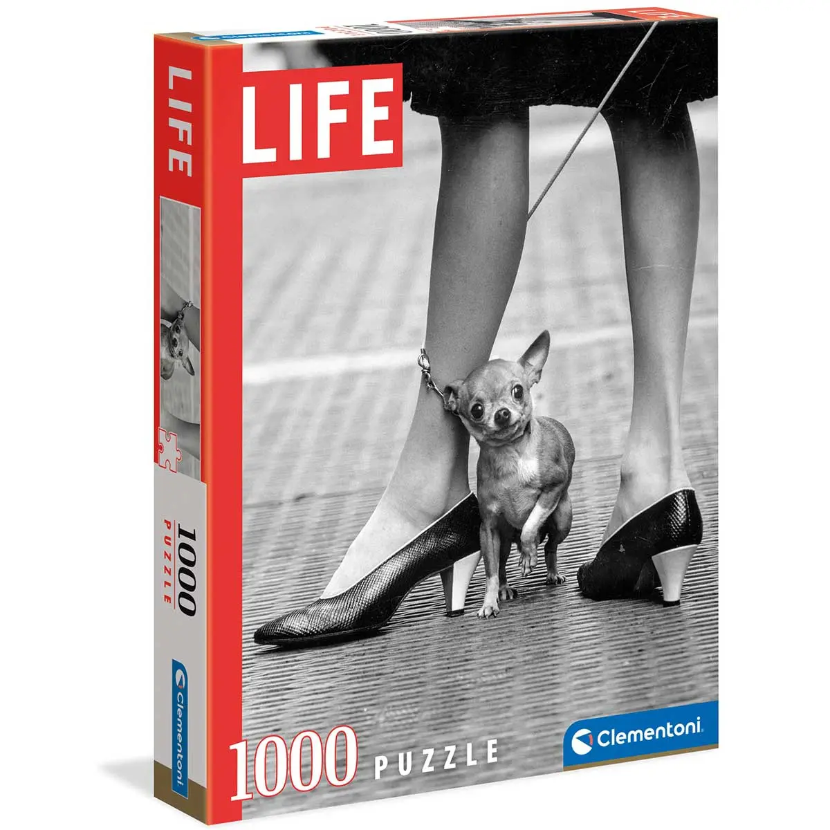 CLEMENTONI Puzzle 1000 delova Life - Chihuaua