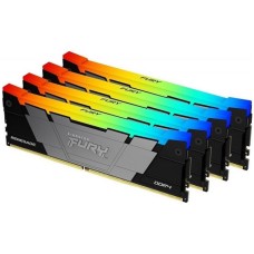 KINGSTON DIMM DDR4 128GB (4x32GB) 3600MHz KF436C18RB2AK4/128 FURY Renegade RGB