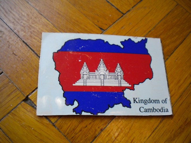KAMBODZA Kingdom of Cambodia, magnet za frizider