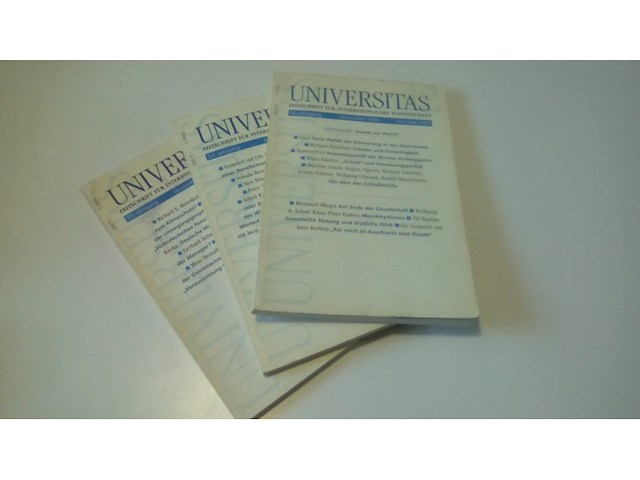 UNIVERSITAS časopis za interdisciplinarnu nauku