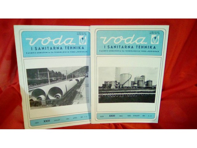 Voda i sanitarna tehnika 1-2,3-4  1993