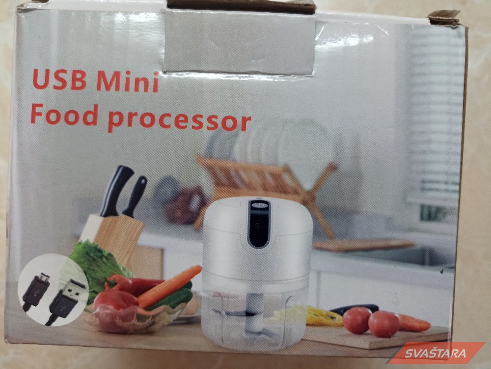 Sekac hrane secko USB mini food processor