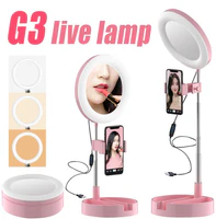Selfi LED Lampa + Ogledalo