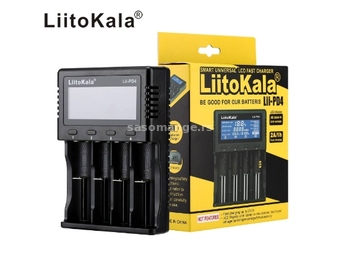 LiitoKala Lii PD4 Punjač 4x Baterija 1.2V(AA,AAA),3.7(18650)