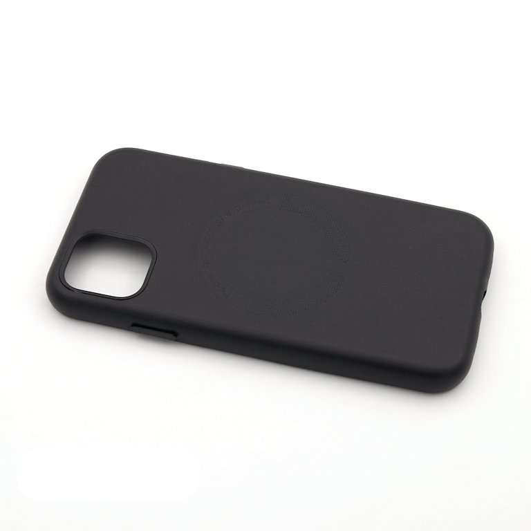 TPU COLOR SKIN MAGSAFE for iPhone 11 (6.1") crna