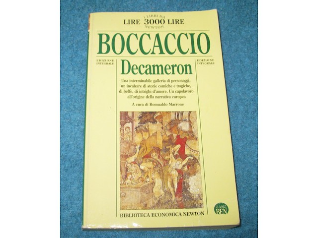 Giovanni Boccaccio - DECAMERON