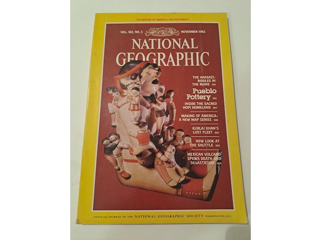 Nacionalna Geografija Novembar 1982