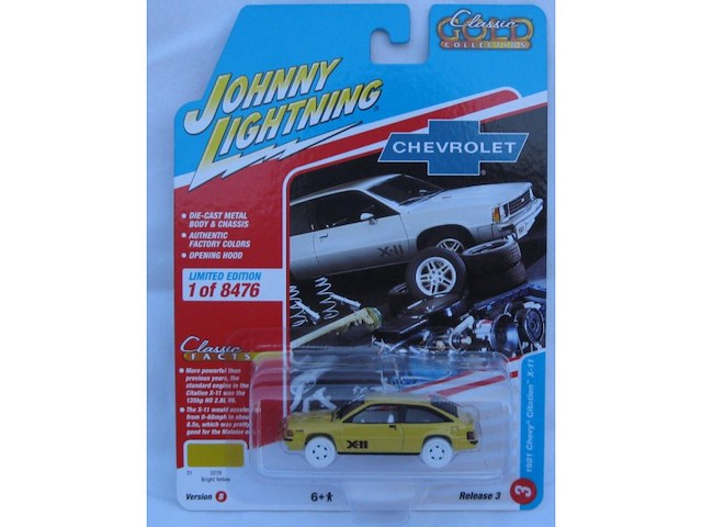 1:64 johnny lightning chevrolet citation CHASE