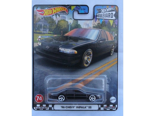 hot wheels chevrolet impala `96 SS