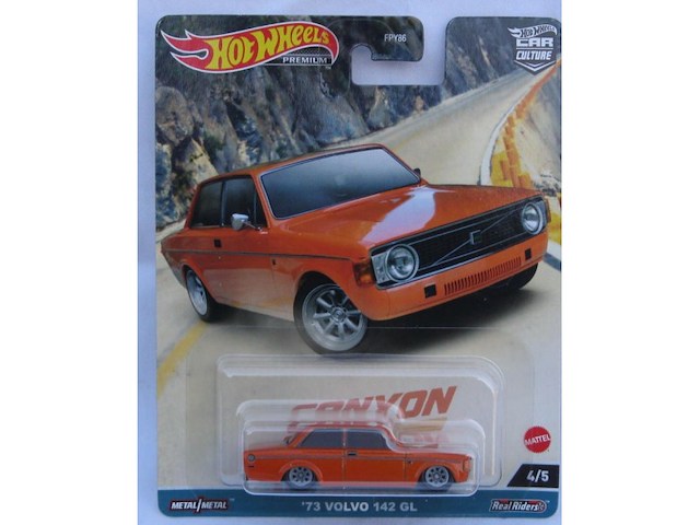 hot wheels volvo 142 GL