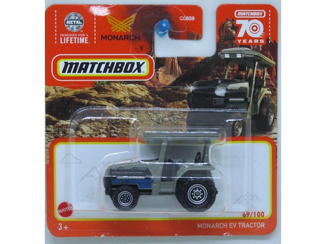 matchbox monarch EV tractor