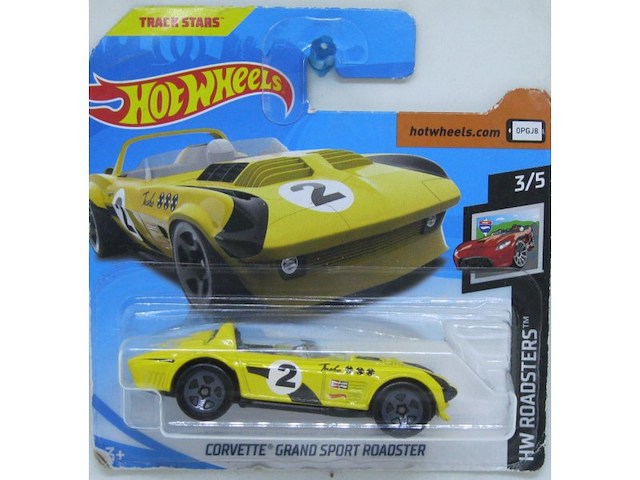 hot wheels chevrolet corvette gran sport roadster