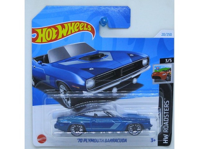 hot wheels plymouth barracuda `70