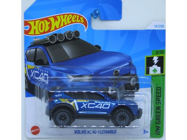 hot wheels volvo XC40 recharge