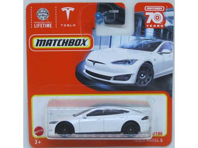 matchbox tesla model S