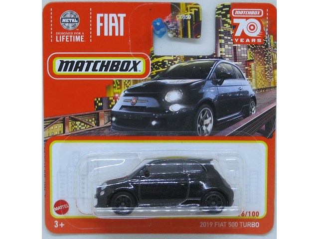 matchbox fiat 500 turbo