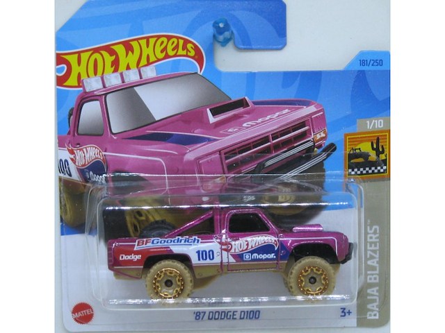 hot wheels dodge D100