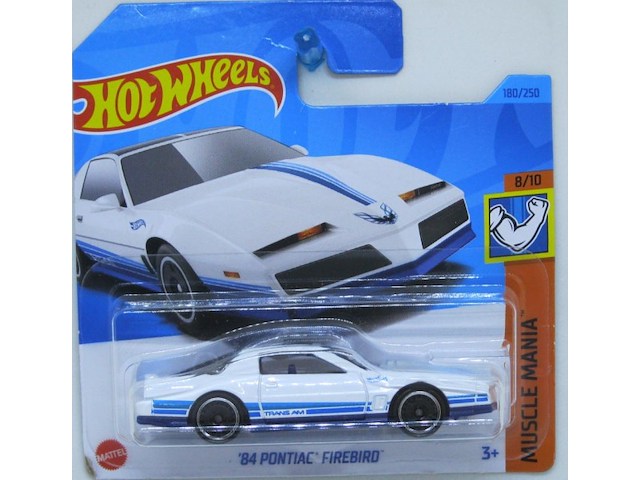 hot wheels pontiac firebird `84