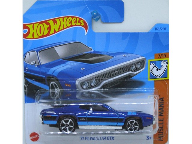 hot wheels plymouth GTX `71