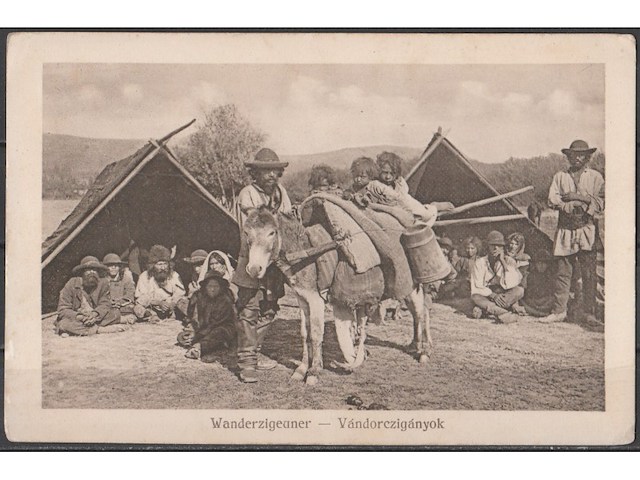 Rumunija - Romi nomadi 1916