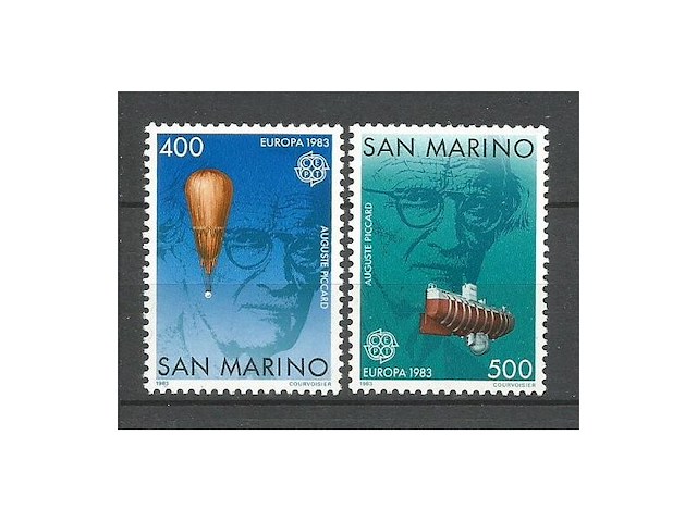 San Marino 1983. EVROPA CEPT cista serija