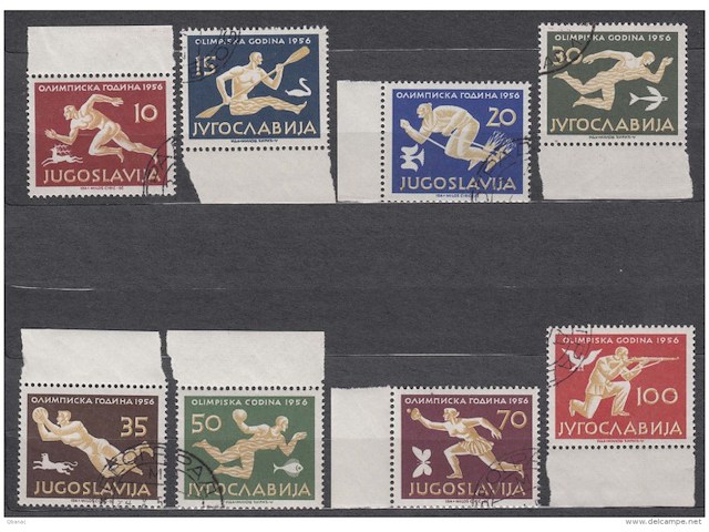 Jugoslavija 1956 Olimpijske Igre serija