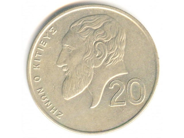 Kipar  20 Cents 1991