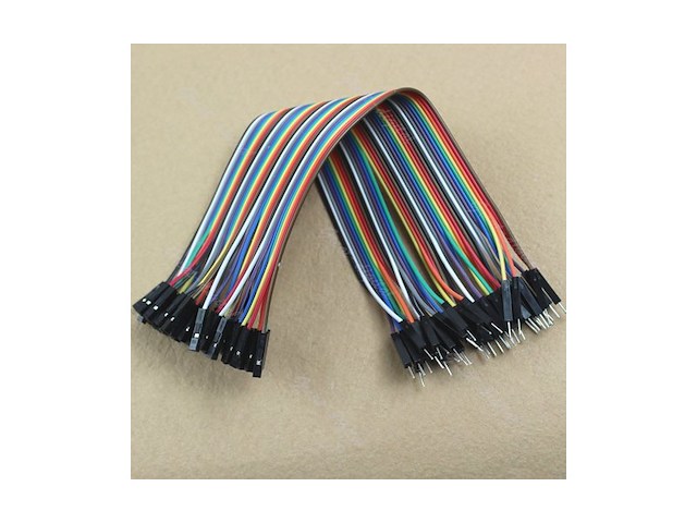 Arduino kablovi muško-ženski 20 cm 40 komada