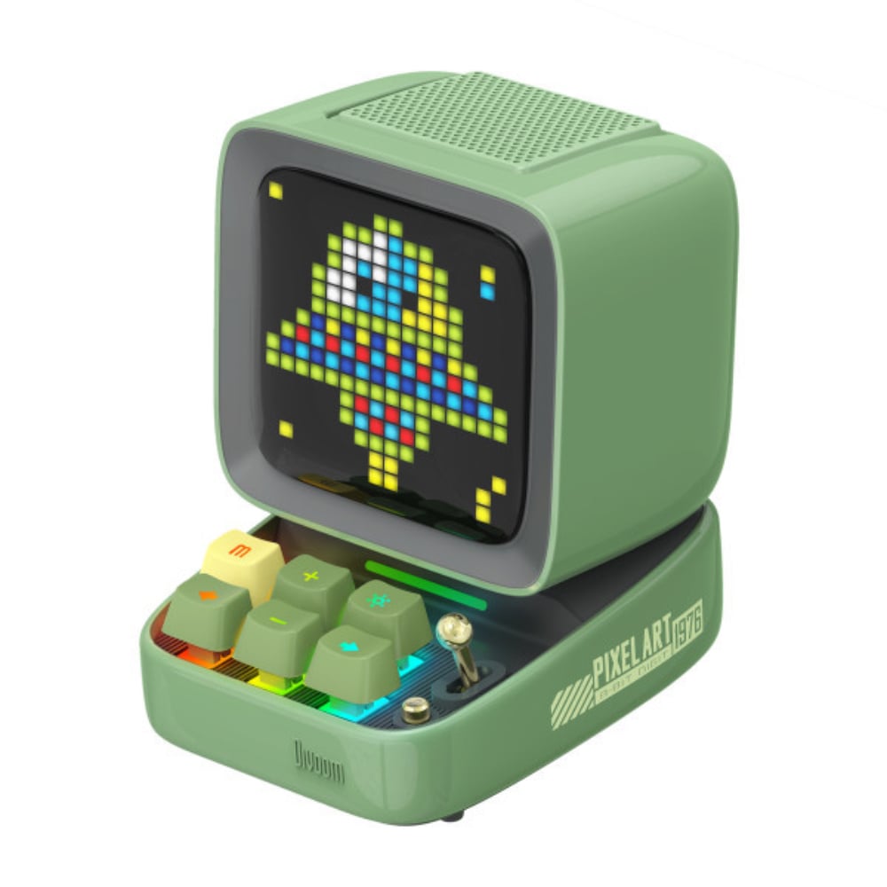 DIVOOM Pixel Art Ditoo-Pro Retro Green Prenosni bluetooth zvučnik