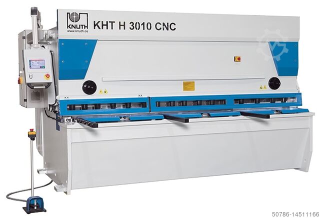 CNC girotinske šlajmovi
KNUTH Werkzeugmaschinen KHT H 3010 CNC + Blechhochhaltevorricht