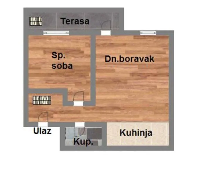 Prodaja, stan, 44m2, Novi Sad