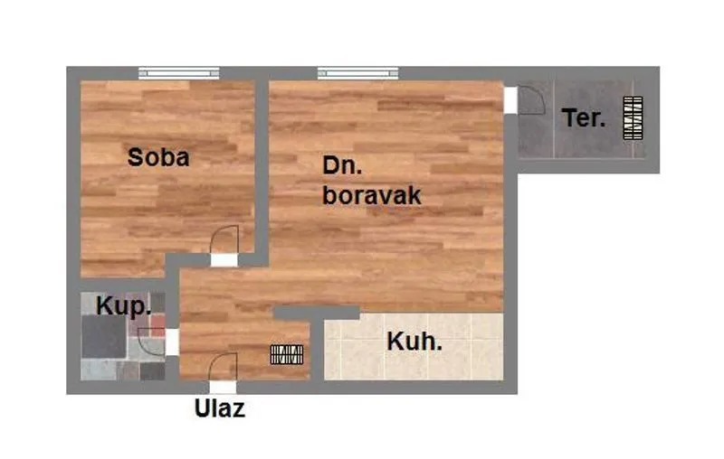 Prodaja, stan, 46m2, Podbara, Novi Sad, Novi Sad