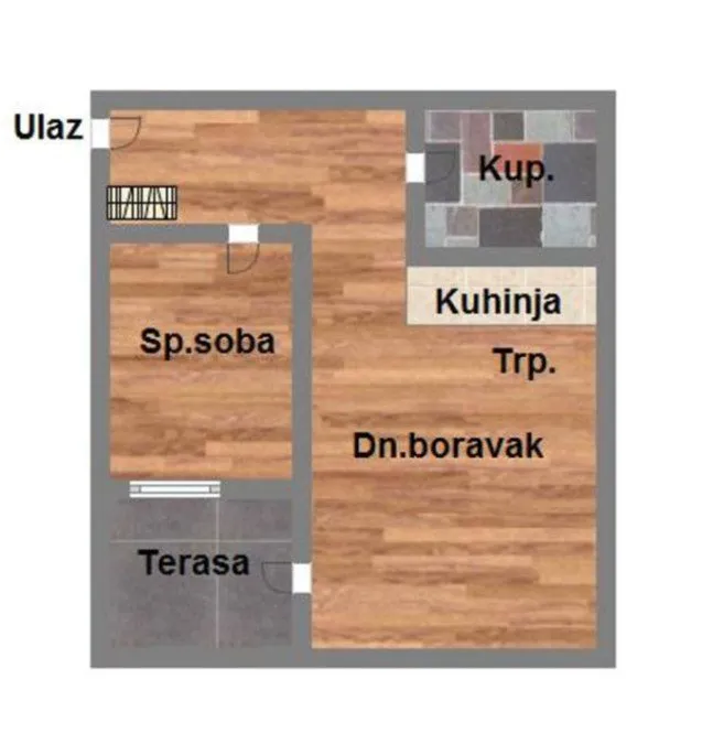 Prodaja, stan, 40m2, Telep, Novi Sad, Novi Sad