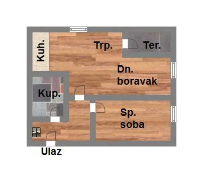 Prodaja, stan, 45m2, Petrovaradin, Novi Sad