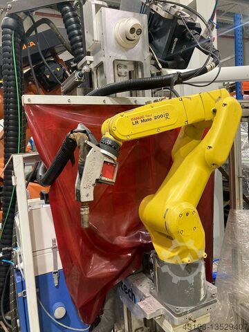 Industrijski robot
FANUC LR Mate 200iD/7L auf einer Bahn