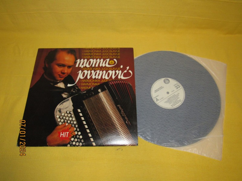 MOMIR MOMA JOVANOVIĆ LP-PRVA HARMONIKA JUGOSLAVIJE RRRR