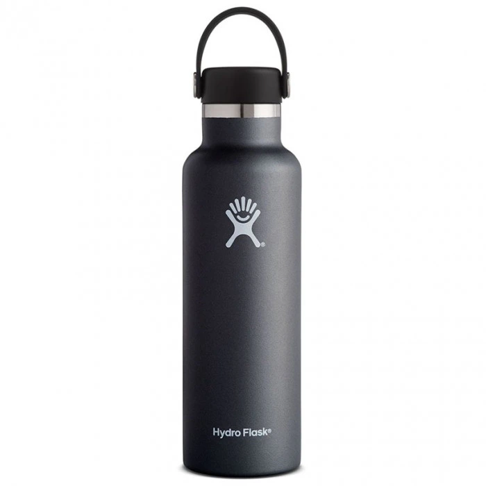 Hydro Flask 21 oz Standard Mouth Flex Cap Black flašica 621 ml
