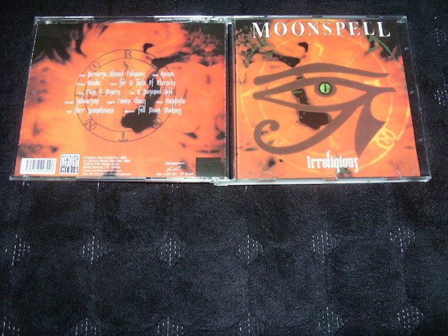 Moonspell – Irreligious CD Century Media USA 1996.