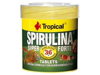 SUPER SPIRULINA FORTE Hrana sa visokim sadrzajem spiruline (36%) za ribice u obliku tableta 50 m...