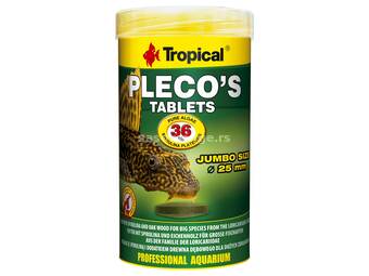 PLECOS Hrana za plekostomuse i slicne vrste riba u obliku tableta 250 ml - 135G oko 48 kom