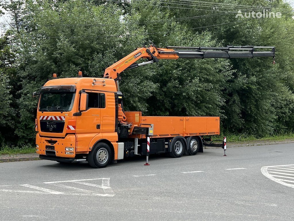 MAN TGX 26-480 kamion s ravnom platformom