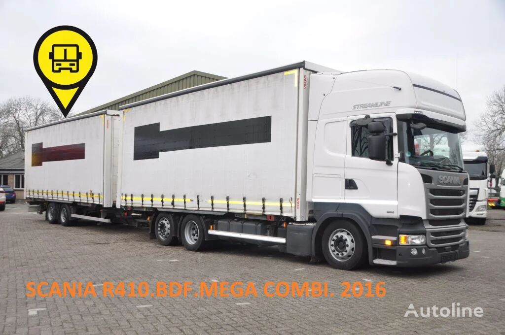Scania R410 SCANIA R410.RETARDER. BDF - MEGA COMBIE. COMPLEET 2016 kamion furgon
